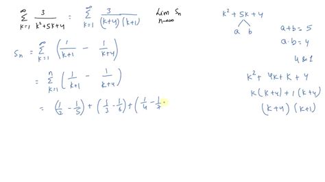 solved telescoping series for the following telescoping series find a formula for the nth term