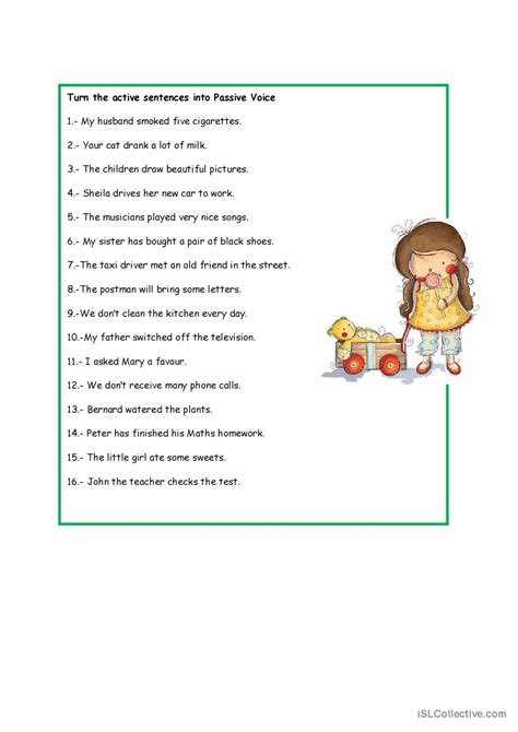 Passive Voice Deutsch Daf Arbeitsbl Tter Pdf Doc