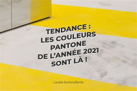 Les couleurs Pantone de l année 2021 Lauter Autocollants