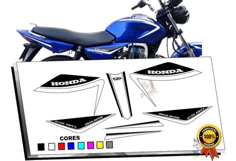Kit Adesivos Titan Cg Edi O Especial Varias Cores Parcelamento