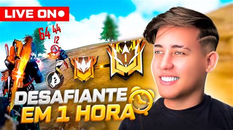 LEVEL UP AO VIVO NOVO PERSONAGEM ROUBADASSO SOLO RANQUEADA FREE