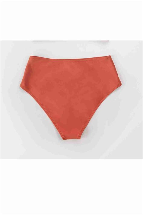 Angelsin Yüksek Bel Bikini Altı Kırmızı