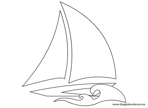 Barca A Vela Da Colorare Disegni Da Colorare