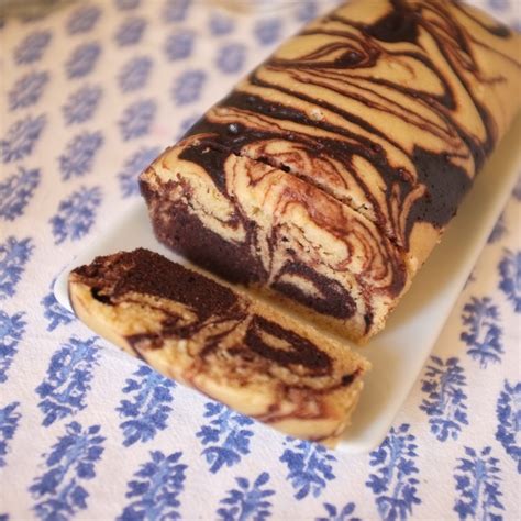 Le Cake Marbr Chocolat Vanille Sans Gluten Cuit La Vapeur Douce