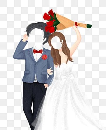 Casal De Noivos PNG Images Vetores e arquivos PSD Download grátis