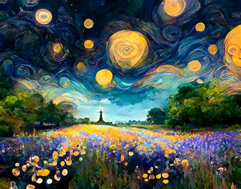 Baby Van Gogh Spiral