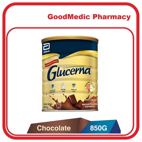 Glucerna Triple Care 850g Chocolate Shopee Malaysia