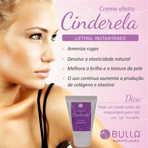 Creme Efeito Cinderela 30g Bulla Farmácia de Manipulação