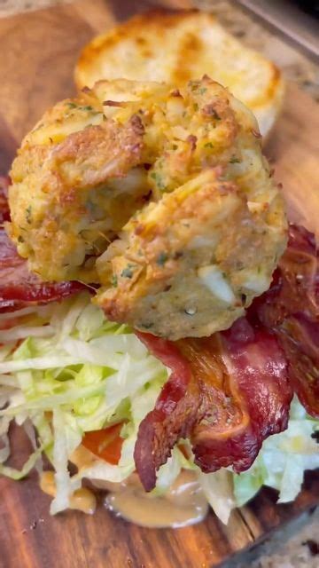 Seafood Network On Instagram Classic Maryland Crab Cake BLT