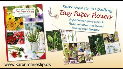 Quilling Easy Paper Flowers Papirblumen Ganz Einfach Nemme