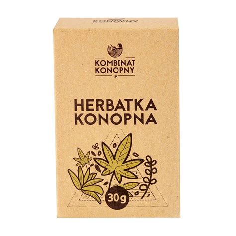 Herbata ziołowa Kombinat Konopny 30 g KOMBINAT KONOPNY Sklep EMPIK