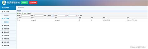 java项目 基于ssm实现物流信息管理系统 基于ssm框架的项目 csdn博客