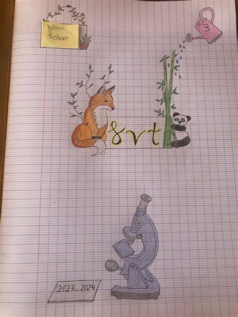 Page De Garde SVT En 2023 Page De Garde
