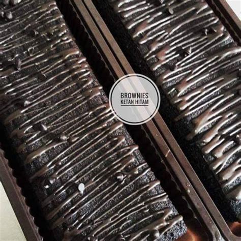 Jual BROWNIES KETAN HITAM JAJANAN MURAH CEMILAN ENAK BOLU LEMBUT BOLU