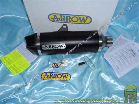 Silencieux d échappement ARROW RACE TECH homologué pour moto Suzuki V