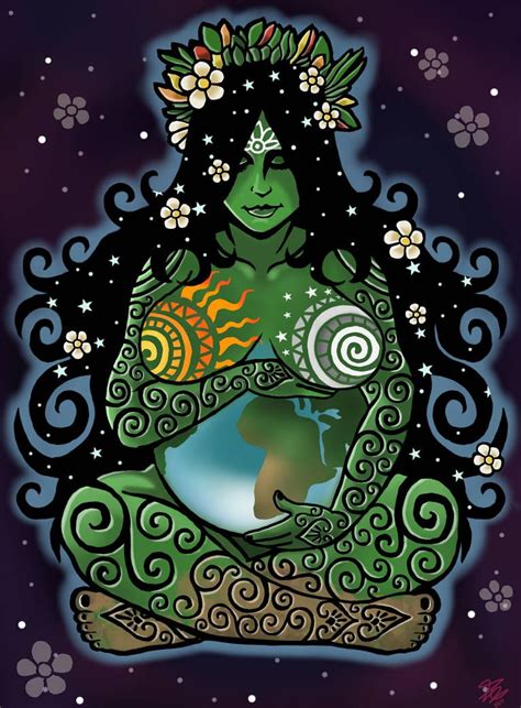 Earth Mother By ORUPSIA On DeviantArt Mother Nature Goddess Goddess