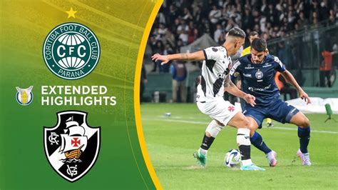 Coritiba vs Vasco da Gama Extended Highlights Brasilerao Série A