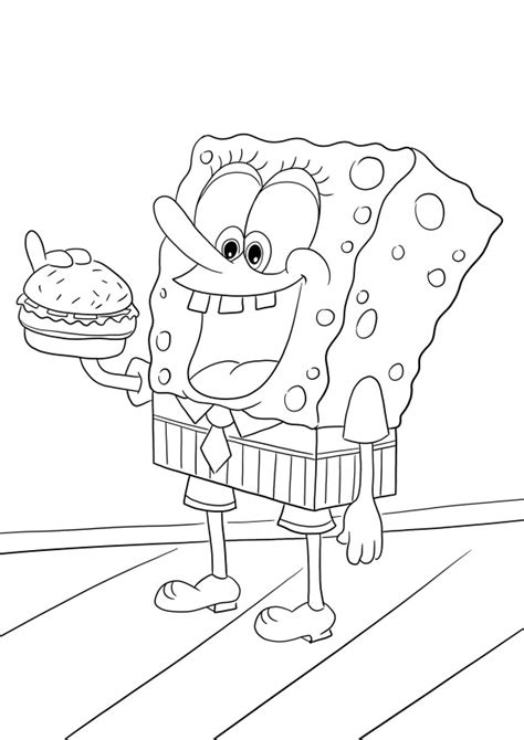 Bob Esponja y sus mejores amigos para imprimir y colorear gratis para niños