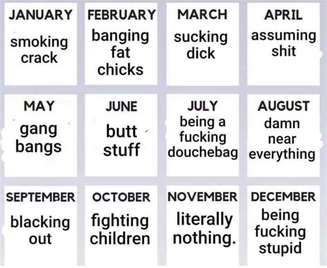 Faith On Twitter Your Birth Month Is What You Good At Https T Co