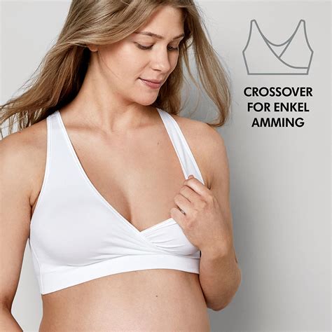 Medela Keep Cool Natt amme BH farge hvit og størrelse M 1 stk Apotek 1