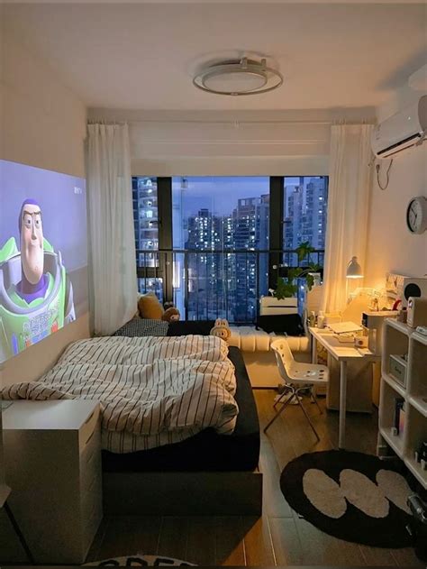 Xiaohongshu Cozy Aesthetic Bed Room Decor Inspiration Idea Inspo