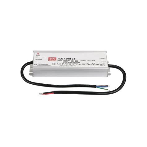 Meanwell LED Power Supply 150 W 24 VDC MEAN WELL HLG 150H 24 79 67