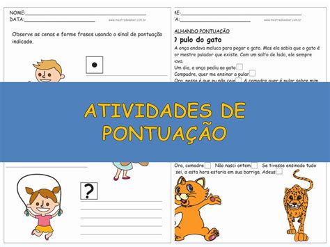 Texto Para Trabalhar Sinais De Pontuação 4 Ano Texto Exemplo