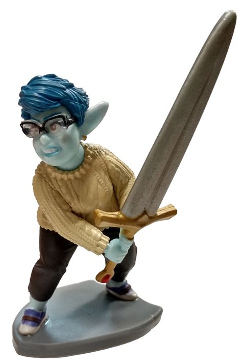 Disney Pixar Onward Laurel Lightfoot Pvc Figure No Packaging
