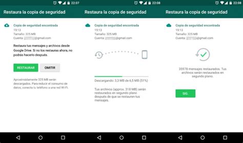 Cómo restaurar tu historial de chats y archivos en WhatsApp