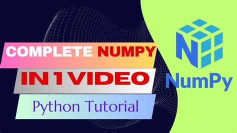 numpy tutorial numpy python playlist kvs python emrs python pgt and tgt python youtube