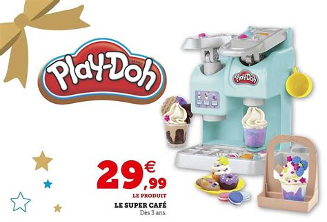 Promo Play doh Le Super Café chez Hyper U iCatalogue fr