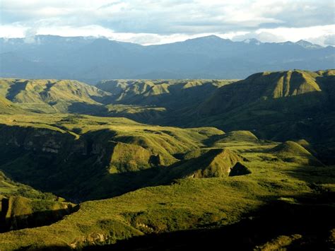 Panorámica de las mesetas de Mercaderes Dpartamento del Cauca a