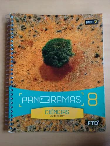 Livro Ciências Panoramas 8 Ftd Ano 2019 517z Parcelamento sem juros