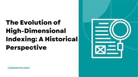the evolution of high dimensional indexing a historical perspective code with c