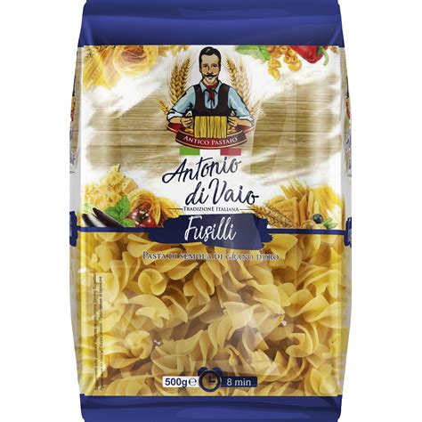 Paste Fusili Din Grau Dur Antonio Di Vaio 500 G EMAG Ro