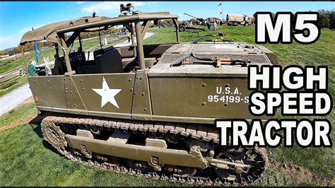 U S Army M5 High Speed Tractor At Army Heritage And Education Center