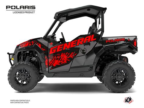 kit déco ssv polaris chaser rouge série Kutvek