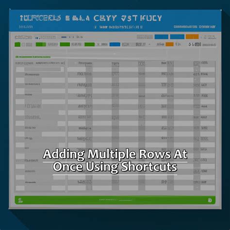 How To Quickly Add Rows In Excel Using A Shortcut Anders Fogh