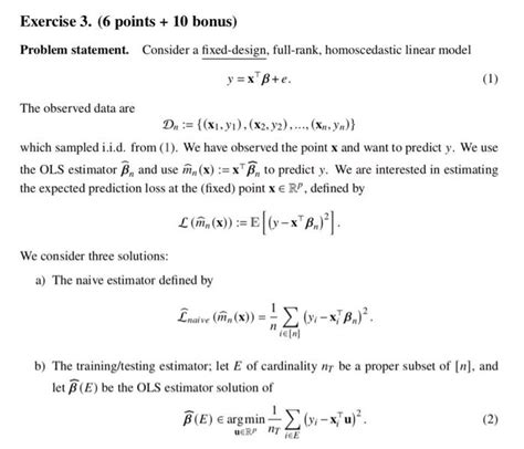 solved exercise 3 6 points 10 bonus problem statement