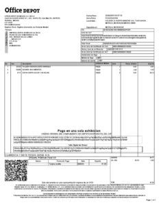 Office Depot facturación Actualizado julio 2023