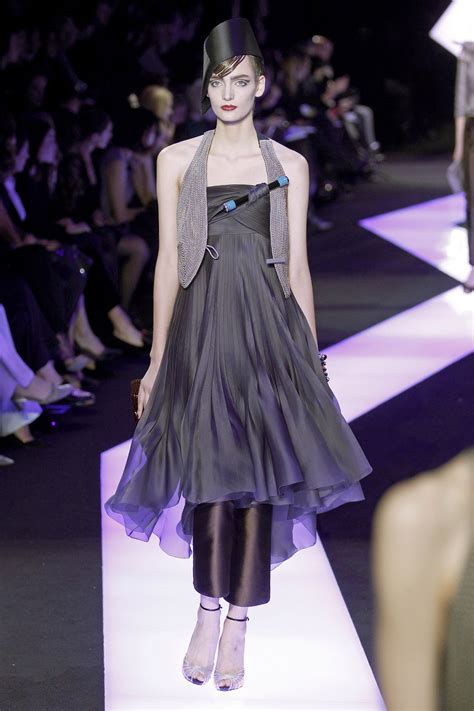 Giorgio Armani Prive Couture Fashion Show Collection Spring Summer