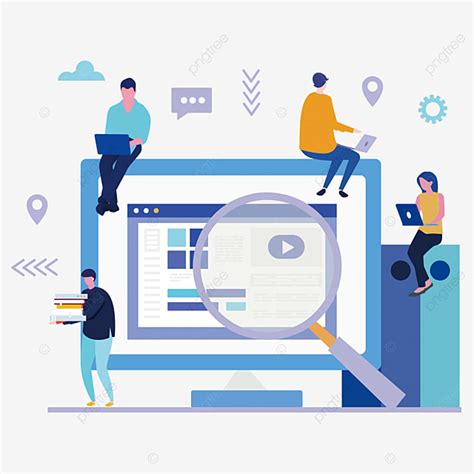 Flat Comic Style Vector Art PNG Simple Business Flat Style Character