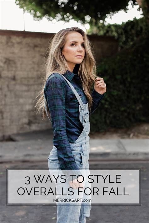 Three Ways To Wear Overalls This Fall Merrick S Art