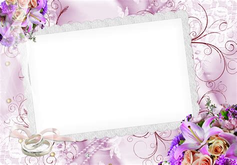 Central Photoshop 6 Frames PNG Casamento