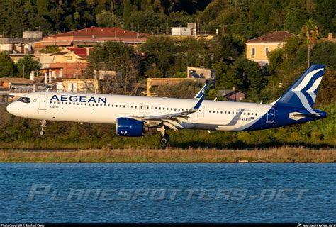SX NAA Aegean Airlines Airbus A321 271NX Photo By Raphael Oletu ID