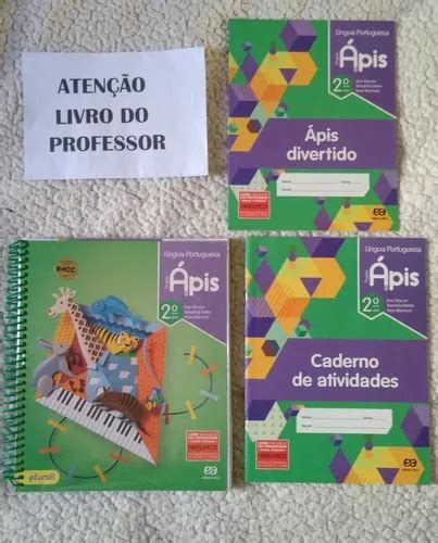 Projeto Apis L Ngua Portuguesa Ano Livro Do Professor Parcelamento
