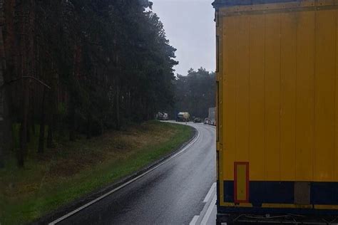Z OSTATNIEJ CHWILI Wypadek na DK10 Są spore utrudnienia na trasie