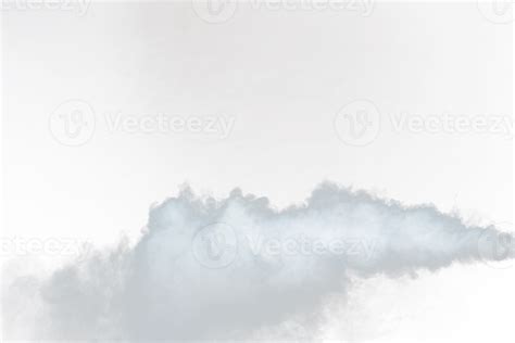 Dense Fluffy Puffs Of White Smoke And Fog On Transparent Png Background