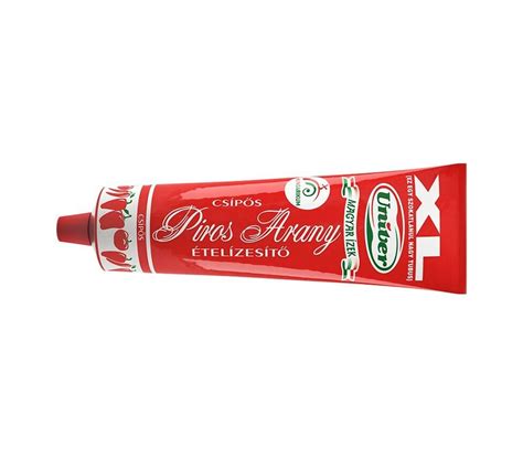 Univer Piros Arany Paprika Cream Hot Xl Hungarian Red Gold Paste G