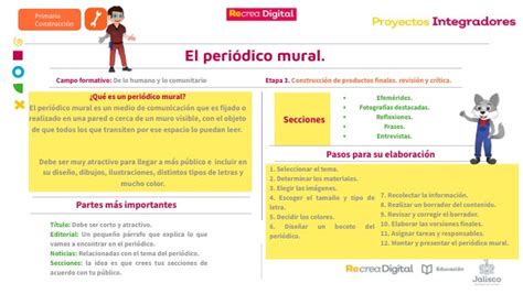INFOGRAFÍA 04 EL PERIÓDICO MURAL PRIMARIA